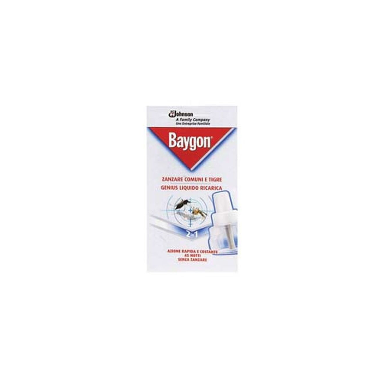 Baygon genius ricarica liquida 45 notti - 24 pz – Ferramenta Grelli